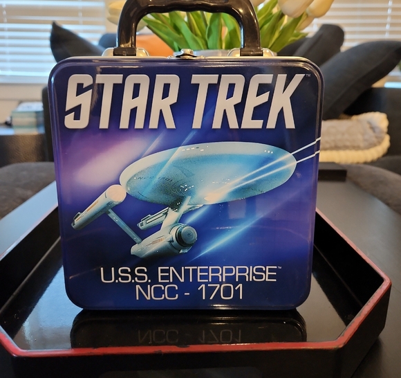 Star Trek | Kitchen | Star Trek Uss Enterprise Lunch Box Blue | Poshmark